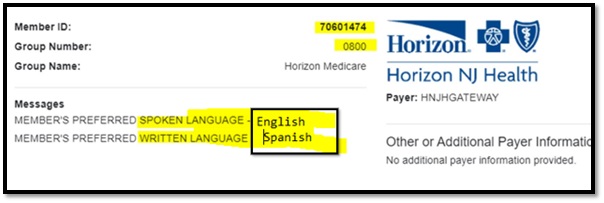 Member’s Preferred Spoken Language to Display in Availity Essentials ...